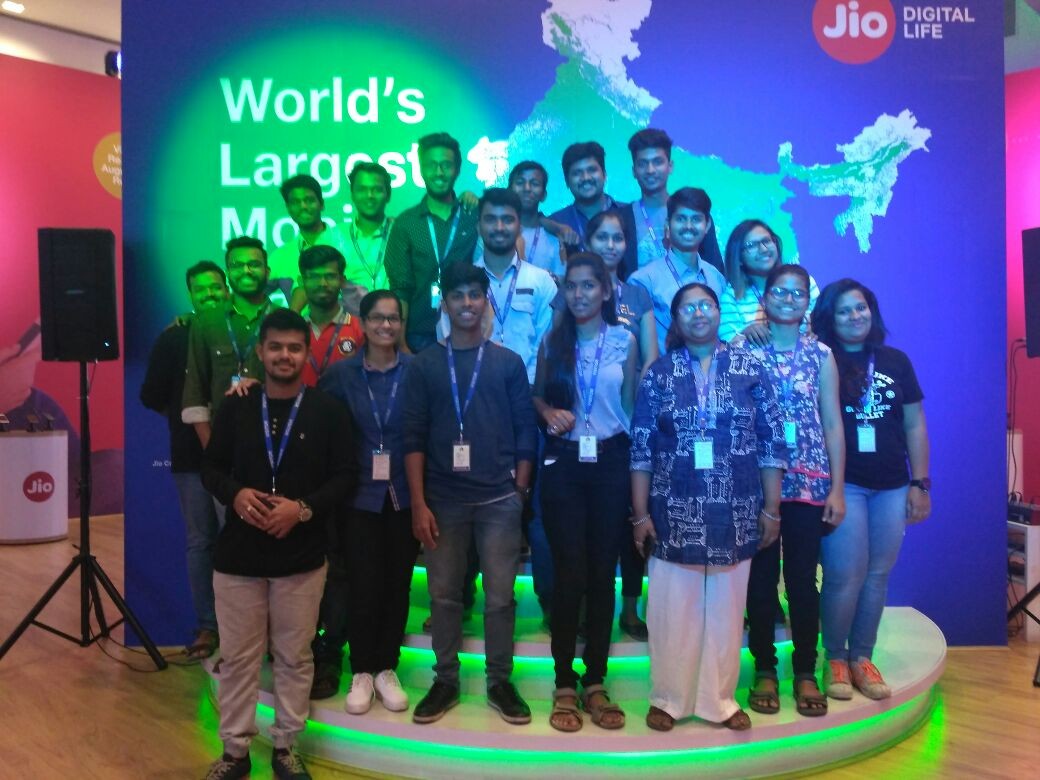 Industrial Visit to "Reliance Jio Infocomm Limited"